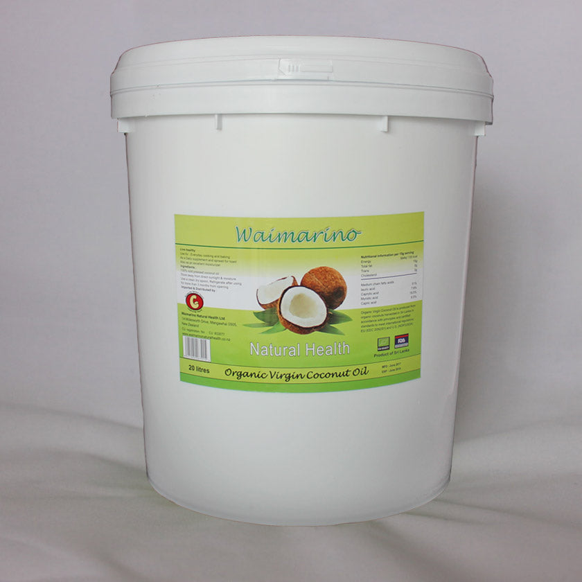Buy organic virgin coconut oil online in NZ - Waimarino Natural Health